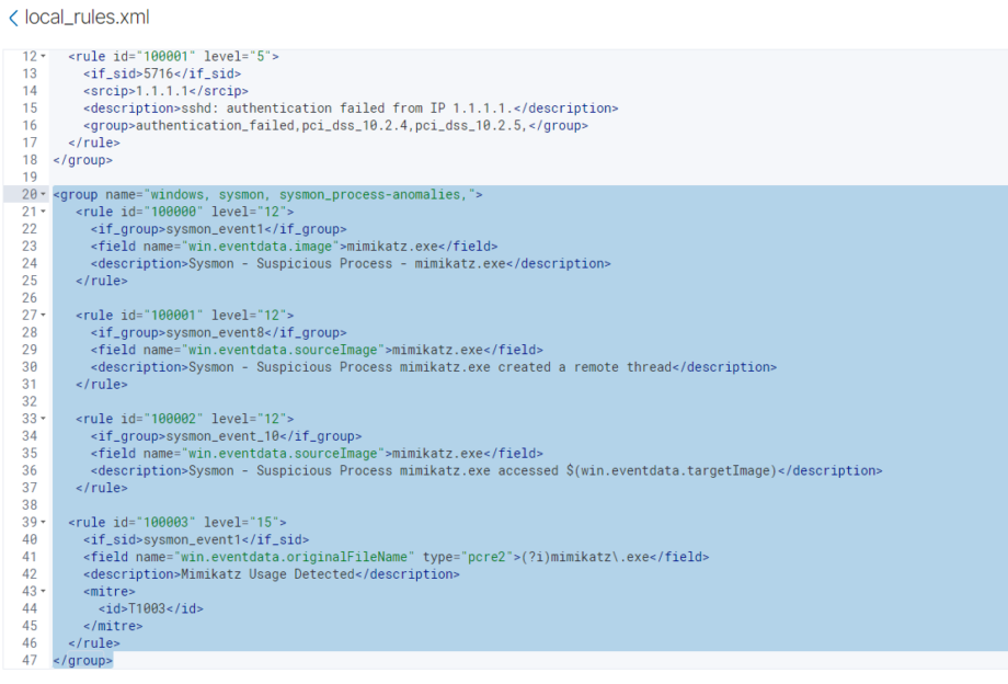 Hybrid Cloud SOC Automation Project – LAB 1: Mimikatz detection ...